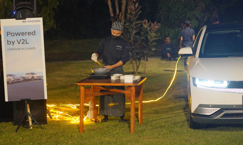 Fitur Vehicle to Load (V2L) Hyundai IONIQ 5 Bluelink dan IONIQ 6 ...